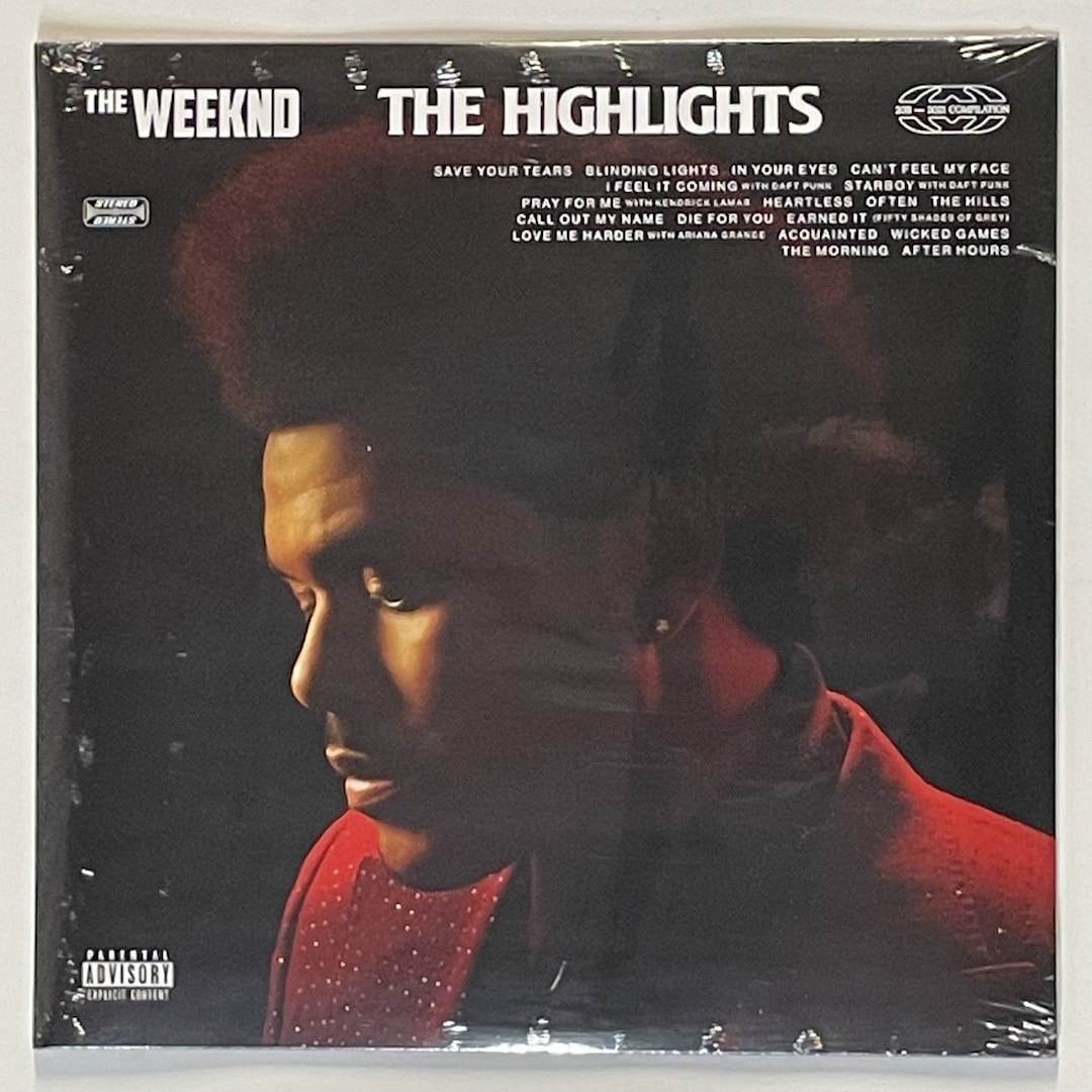 The Weeknd the Highlights 2LP Vinyl Limited Black 12" Record - Etsy