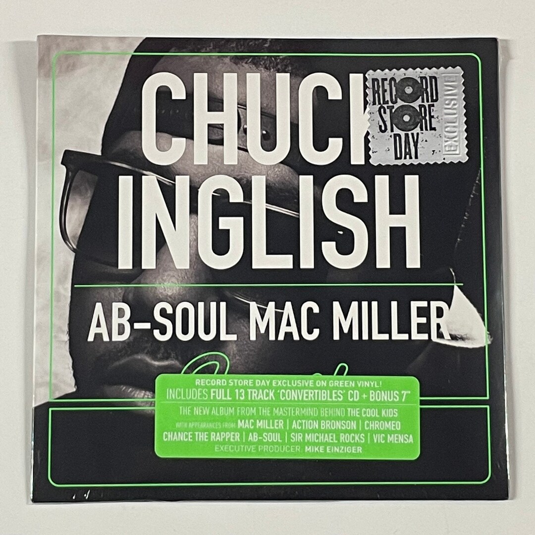 Chuck Inglish Ab-soul Mac Miller Easily 7" Vinyl Limited Record - Etsy