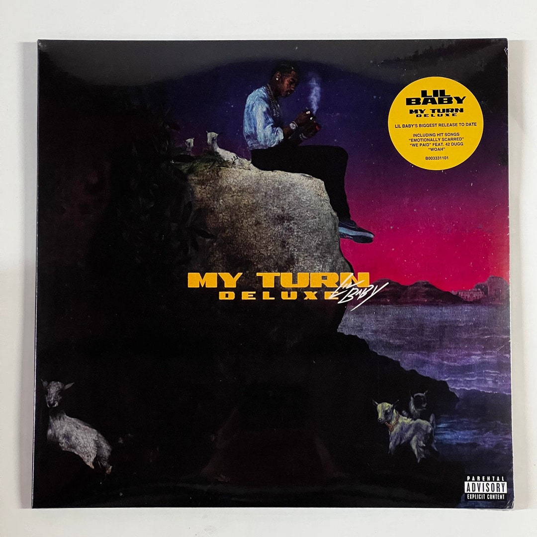 Lil Baby My Turn Deluxe 3LP Vinyl Limited Black 12 Lil Baby My Turn Deluxe 3LP Vinyl Limited Black 12