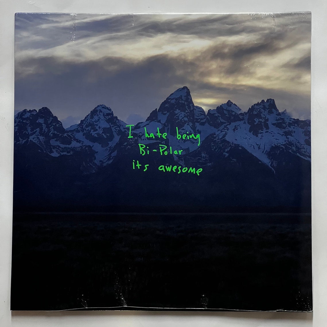 Kanye West Ye 1LP Vinyl Limited Black 12 Record - Etsy