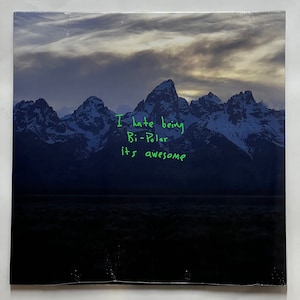 Kanye West Ye 1LP Vinyl Limited Black 12" Record - Etsy