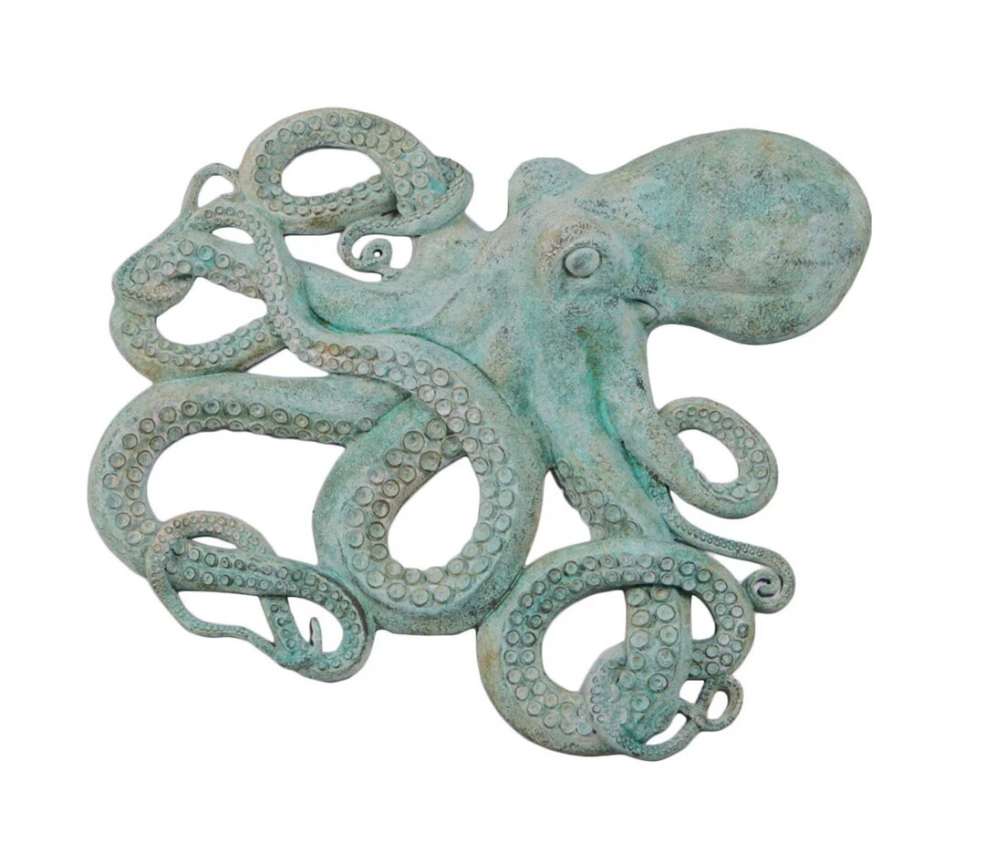 Awesome Octopus Wall Decor Figure – Shipwreck Finish - Etsy