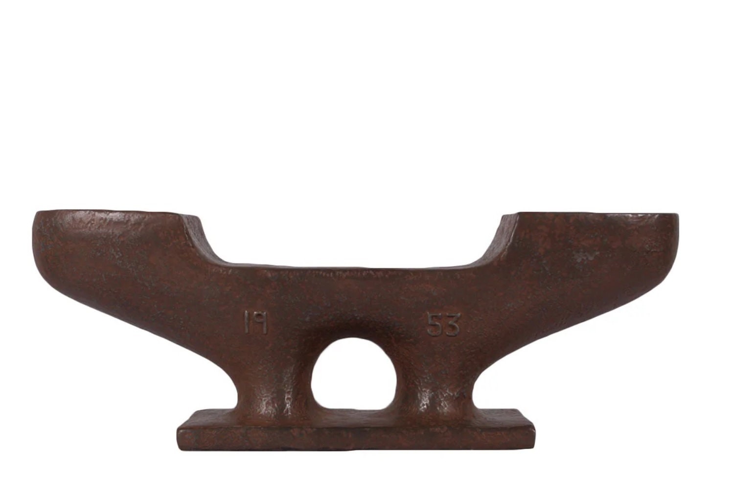Large Ship Dock Cleat Replica Statue Boat Deck Nautical Figure (rusty ...