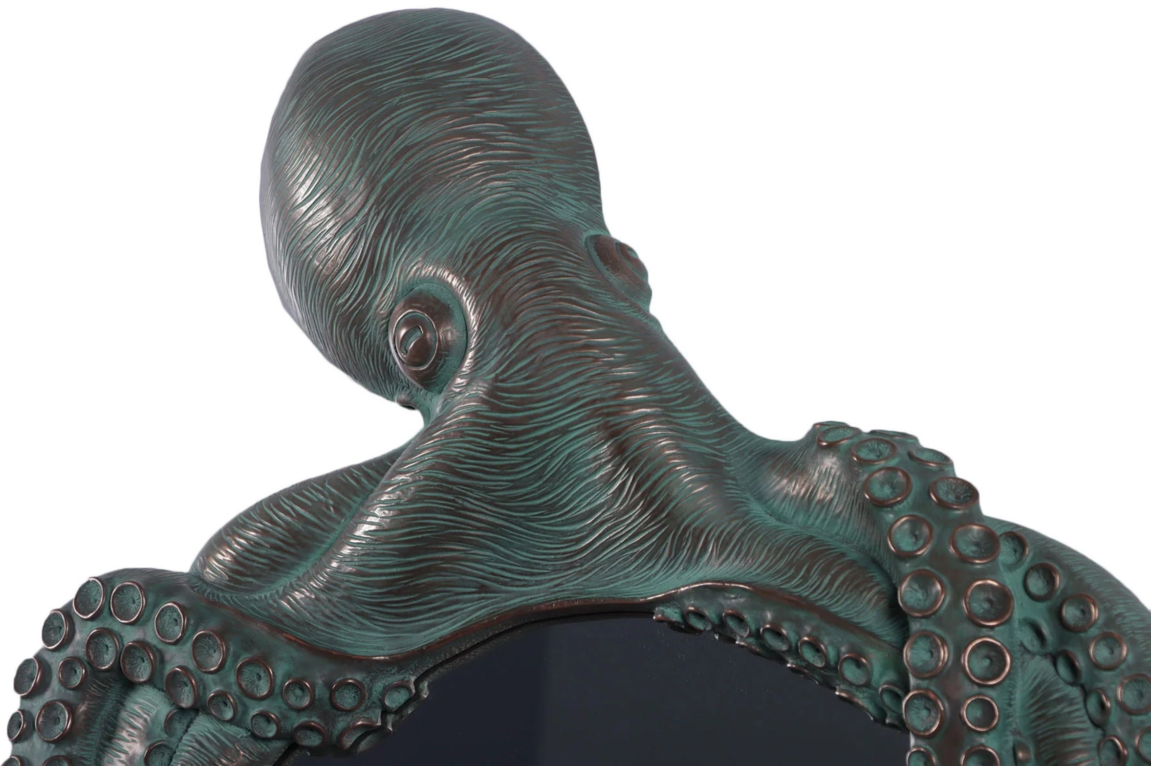 Octopus Mirror Verde Bronze - Etsy