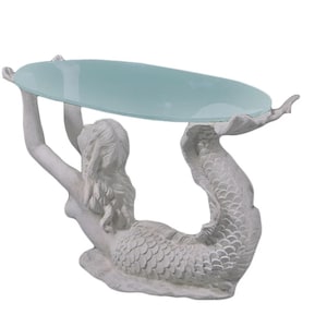 Small Mermaid Table Roman Stone Finish - Etsy