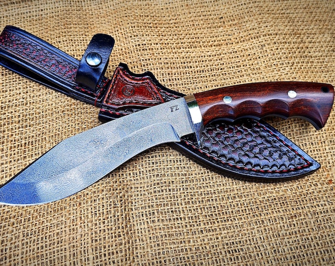 A Small Knife of Kukri.handmade Knife is Made of Wootz Steel. - Etsy