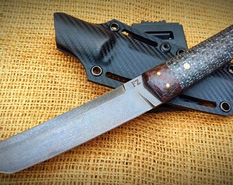 Chopping Knife Made of Wootz Steel - Etsy