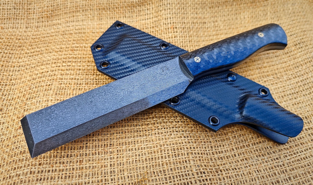 Chisel Knife Made of Wootz Steel - Etsy