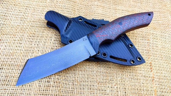 Chopping Knife Made of Wootz Steel - Etsy