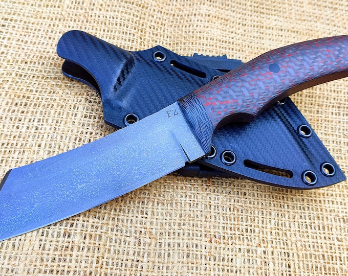 Chopping Knife Made of Wootz Steel - Etsy