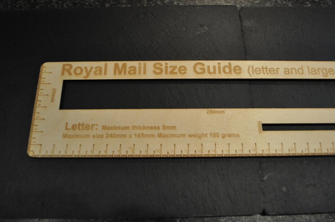 UK Royal Mail Letter and Large Letter Size Guide Post Guide Postage ...