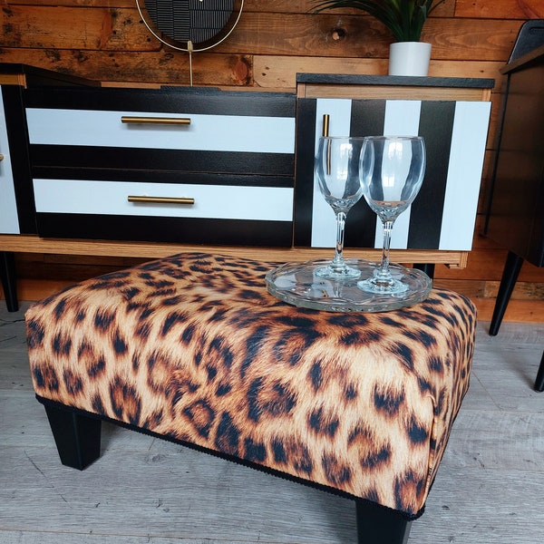 Footstool Coffee Table - Etsy UK
