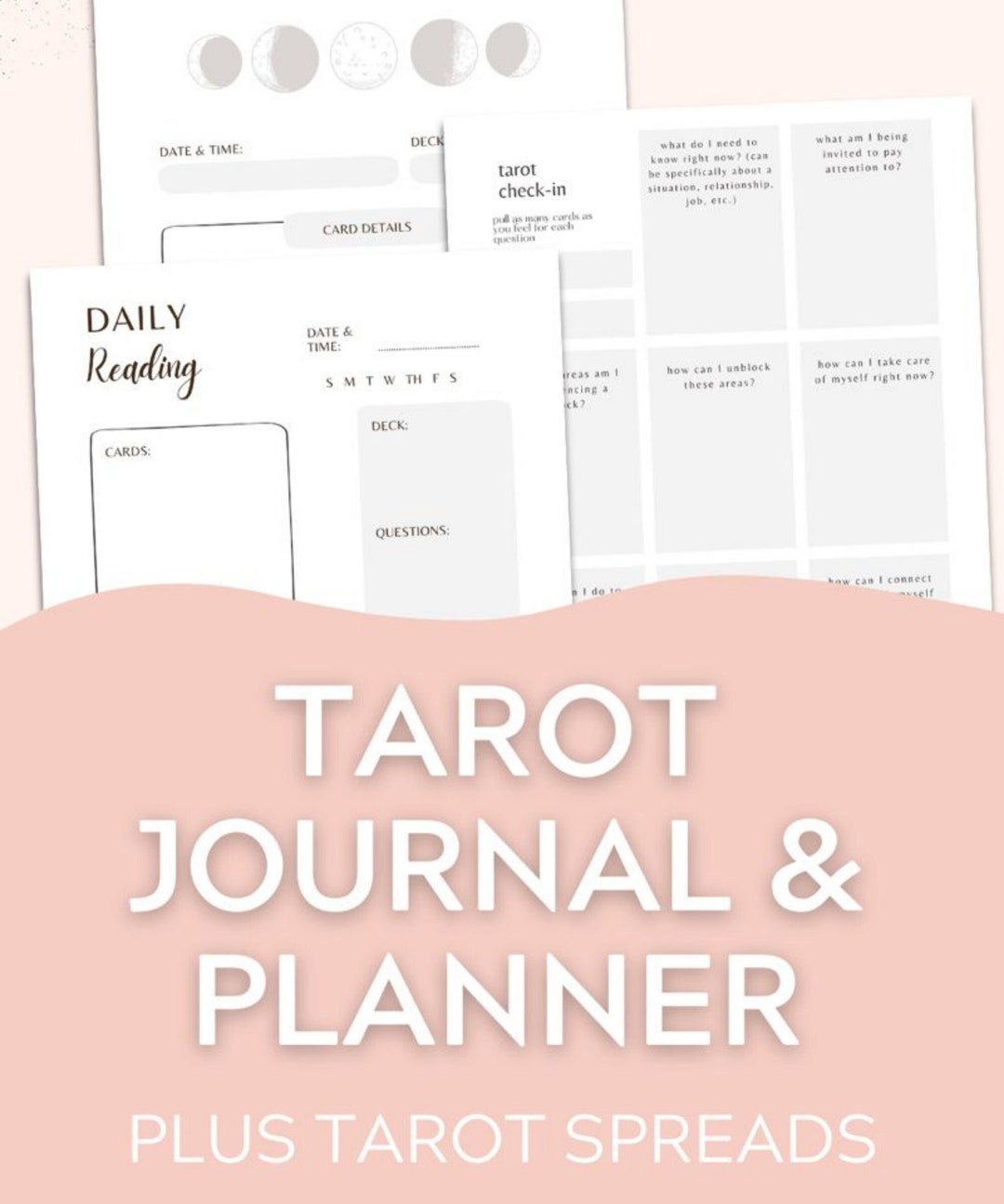 Tarot Journal | Tarot Spreads | Tarot Planner | Learn Tarot | Tarot ...