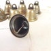 8 Bells, Set of 8 Brass Colored Iron Metal Witch Bells, Bell Supplies ...