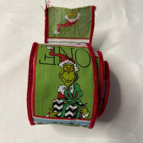 Grinch Ribbon - Etsy