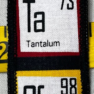 Science Periodic Table of the Elements Wired Ribbon - Etsy