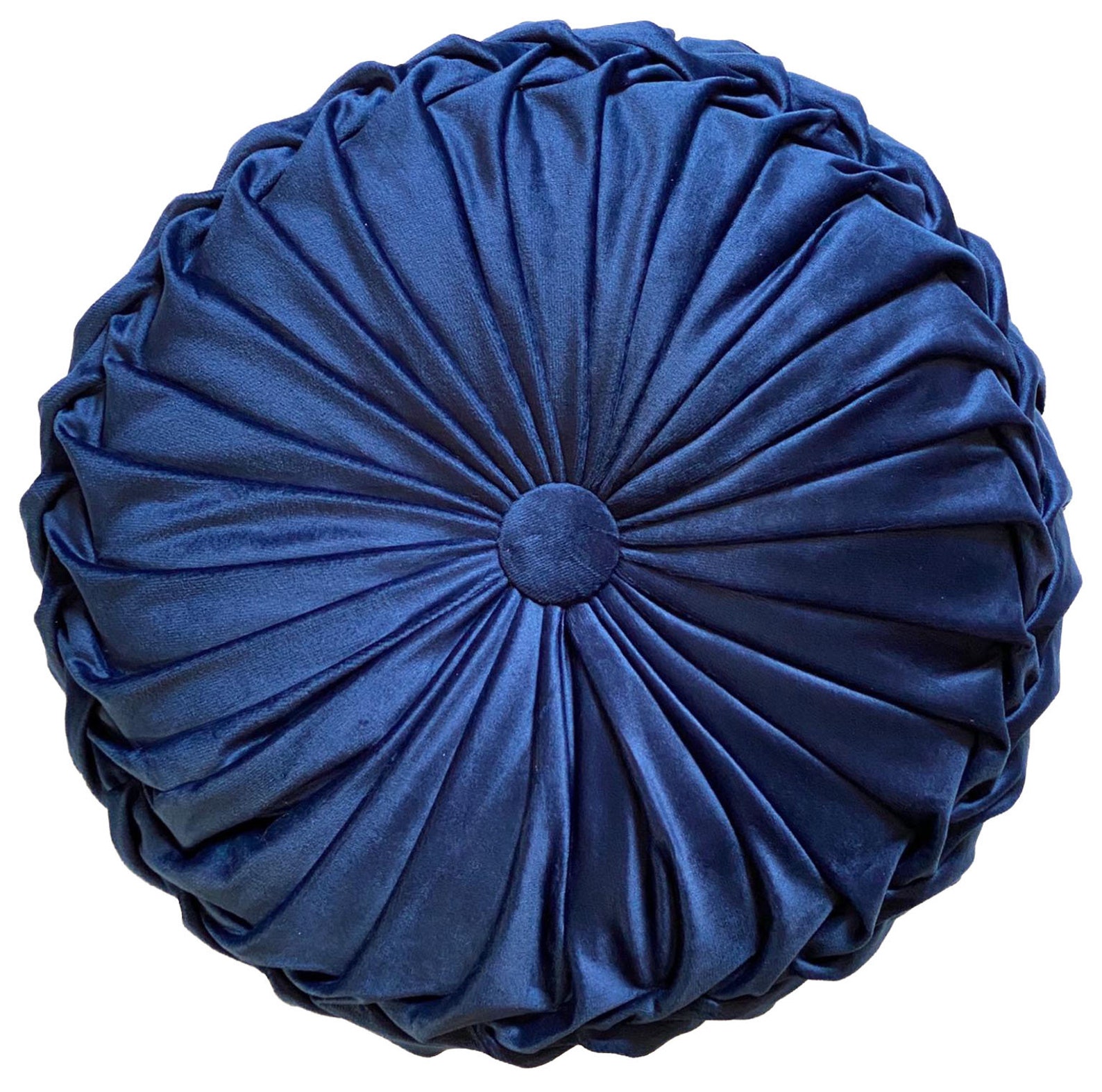 Round Cushion HOLLAND PLUSH Velvet Cushions Chic Filled - Etsy UK