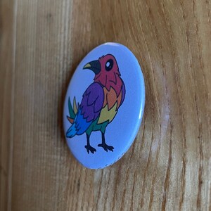 DBD LGBTQ+ Pride Crow Pinback Buttons - Etsy