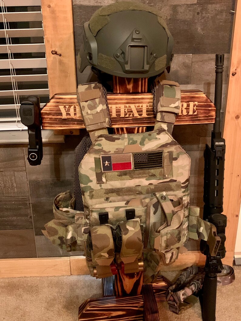 Police/military Gear Rack Known as a Flak Rack Veteran - Etsy