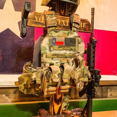 Police/military Gear Rack Known as a Flak Rack Veteran - Etsy