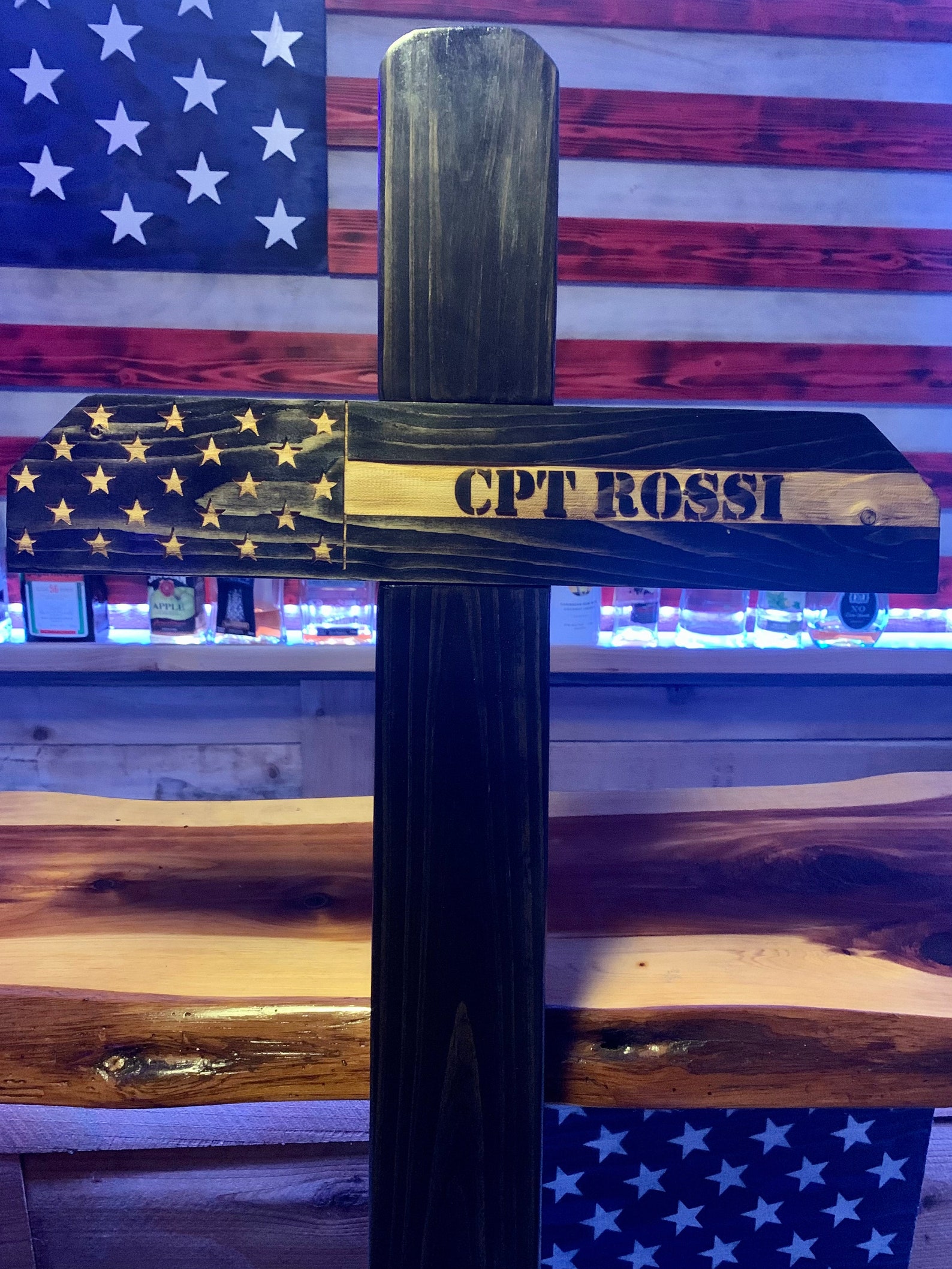 Police/military Gear Rack, Known as a Flak Rack Veteran Owned ...