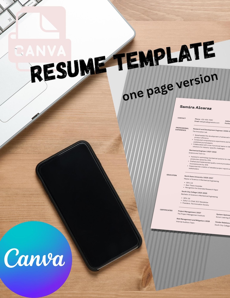 ATS Friendly Resume Template Word, Pages, Google Docs, ATS Resume, ATS ...