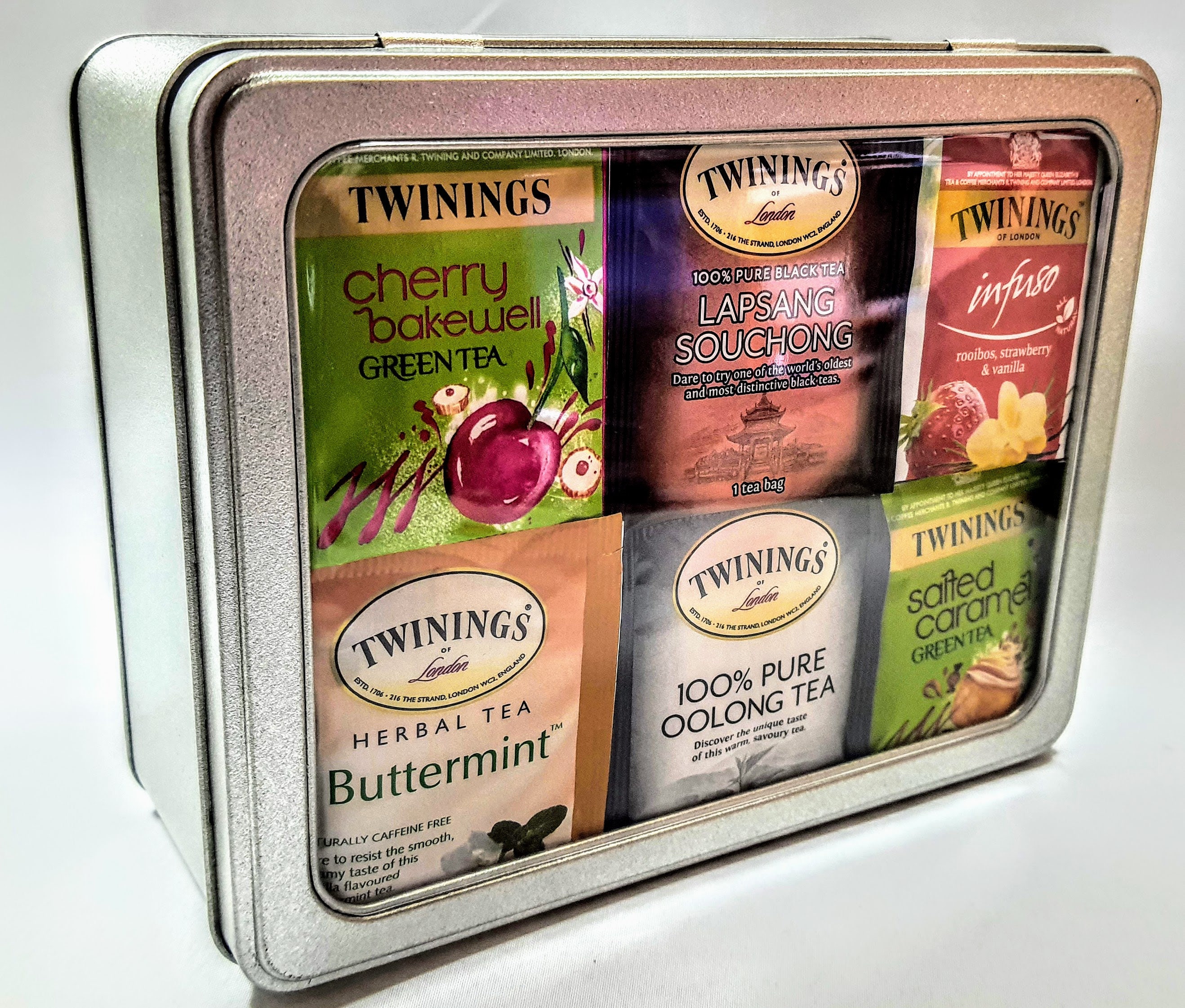 Twinings Variety Selection 30 Flavours,100 Enveloped Tea Bags in a ...
