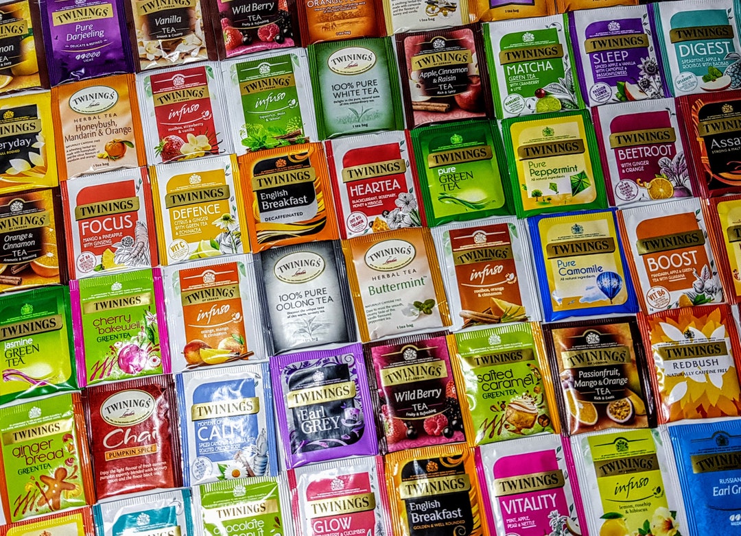 Twinings Assorted Variety Selection Pack25 Enveloped Teabags Etsy