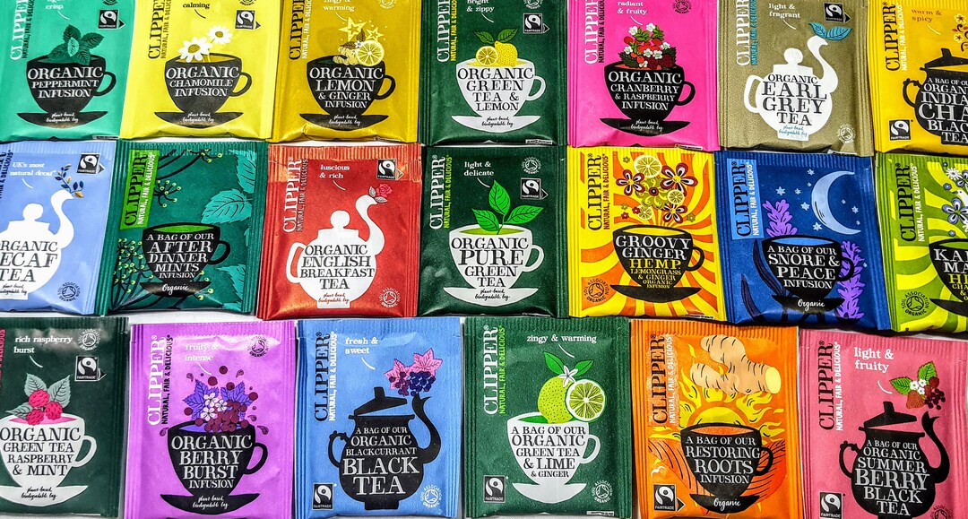 Clipper Tea Infusions Sublime Selection 50 Assorted Flavours Enveloped ...