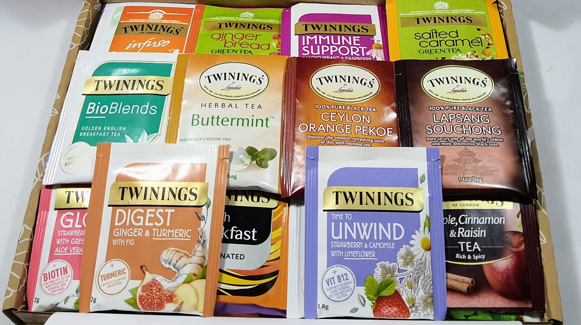 Twinings International Tea Blends Variety Selection. Assorted Teas. 26 ...
