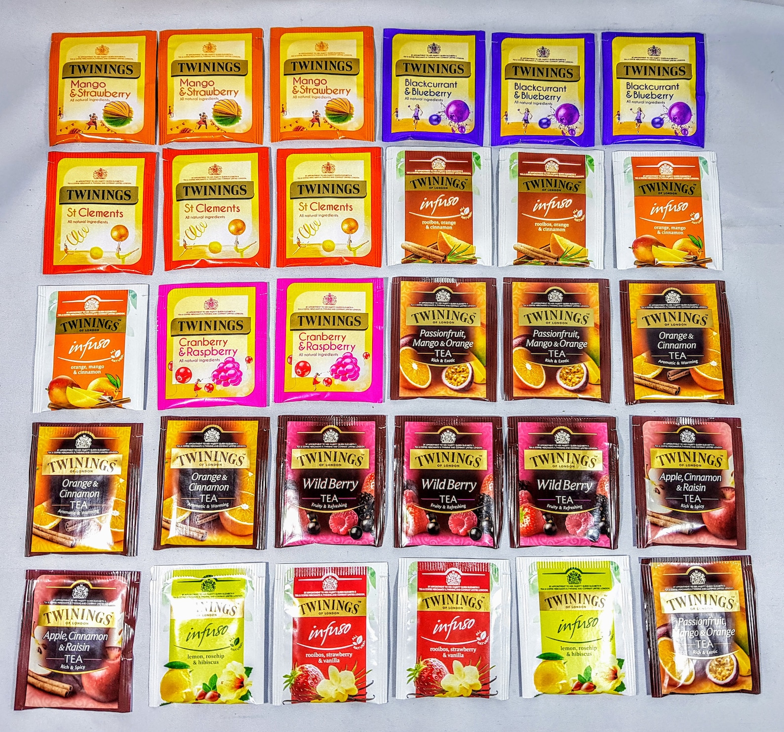 Confezione Selezione Varietà Twinings 30 GUSTI DIVERSI. 30 bustine di ...