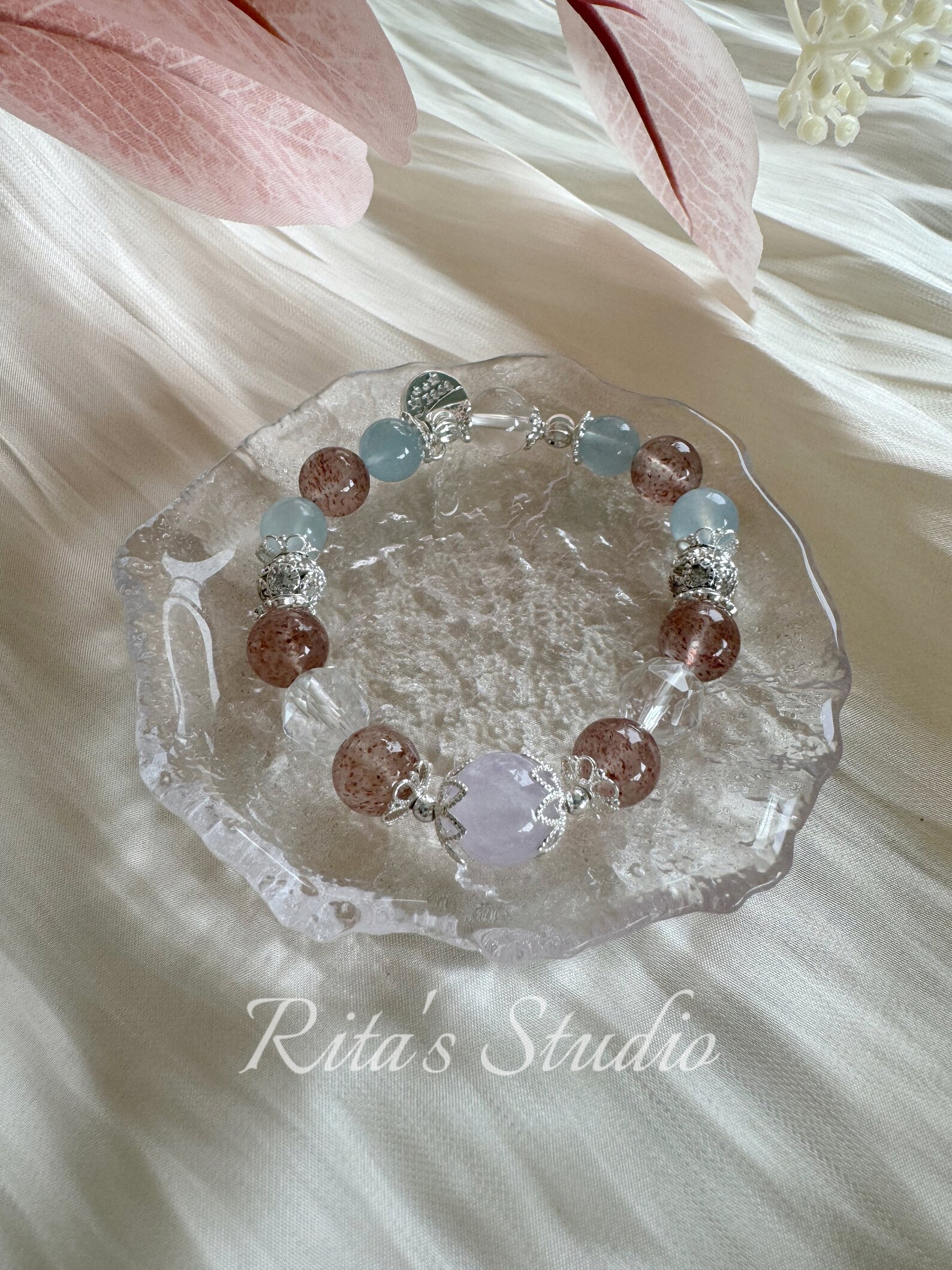 Amarna Customized Hand Made Gemstone Bracelet A014 - Etsy