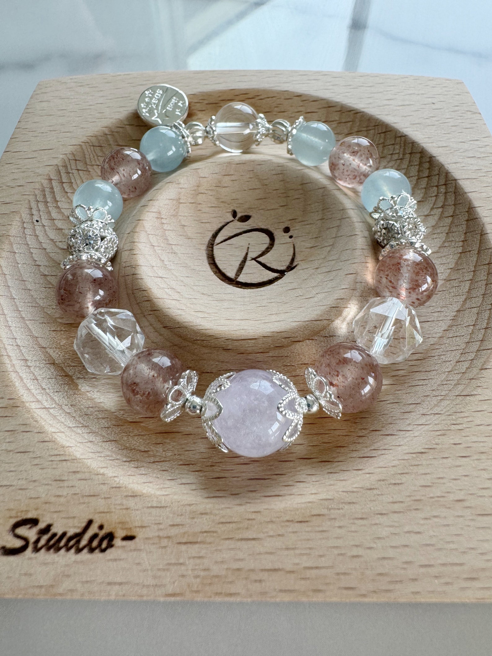 Amarna Customized Hand Made Gemstone Bracelet A014 - Etsy