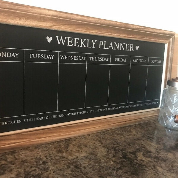 Weekly Chalkboard - Etsy