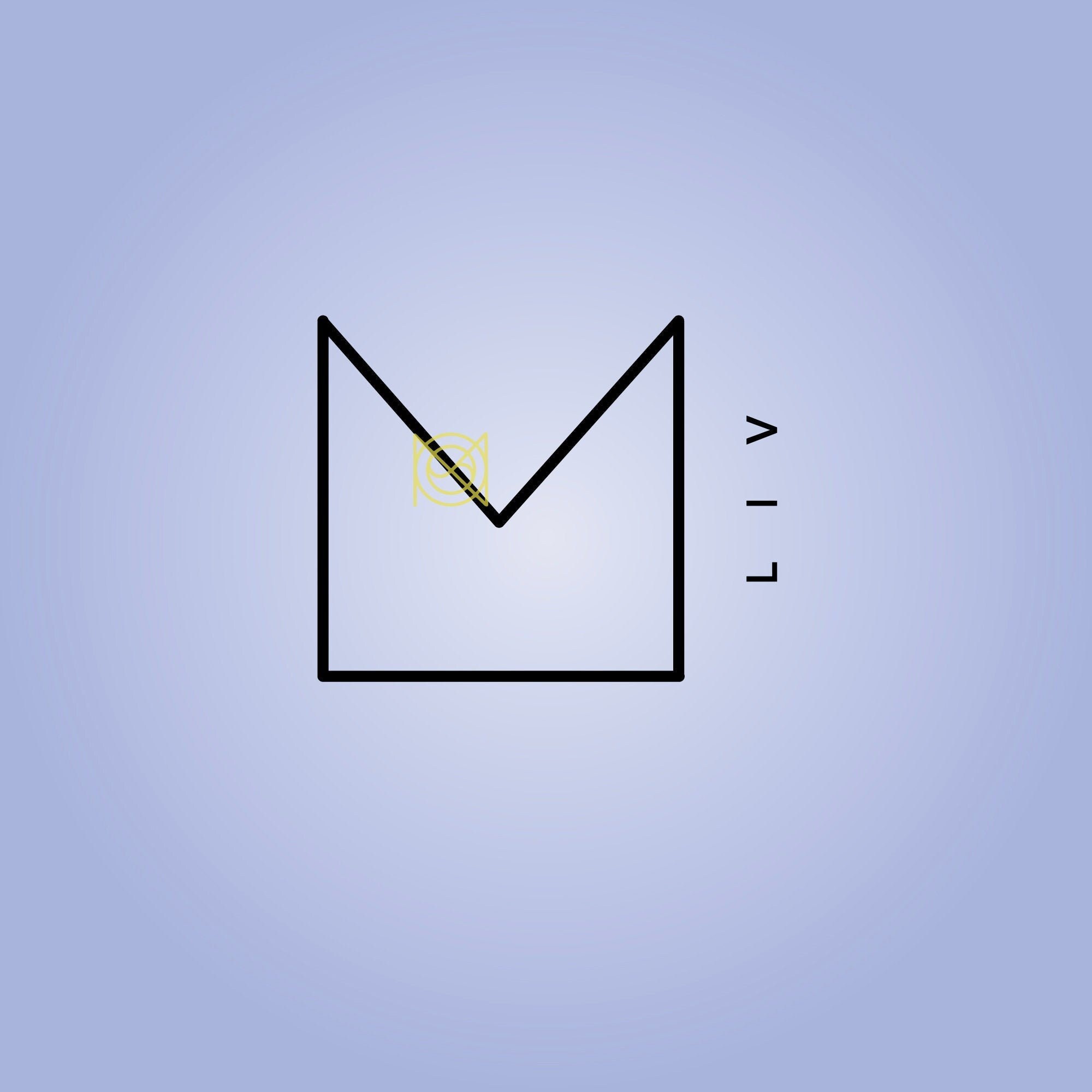 Minimalist custom name logo LIV Digital File Download As | Etsy