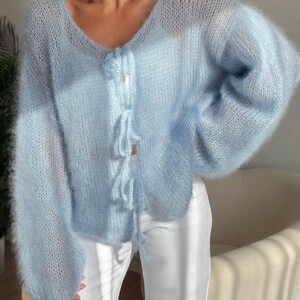 English Pattern, Cardigan With Bows, Knitting Pattern, Knit Cardigan ...