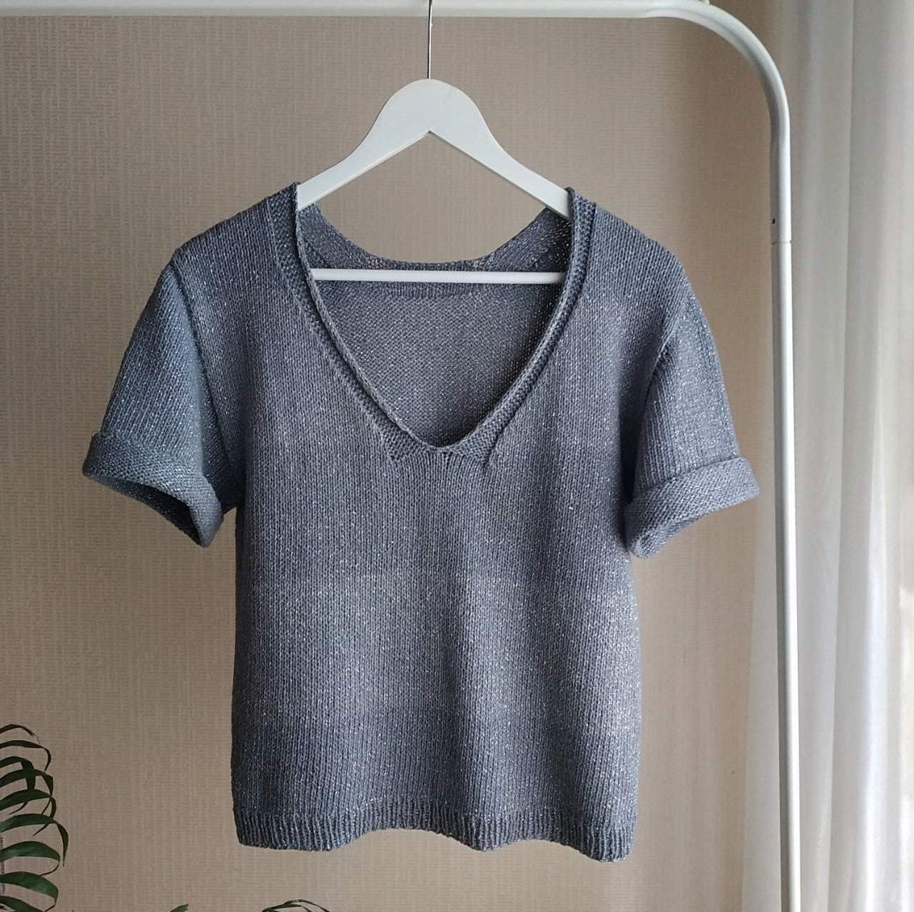 KNITTING PATTERN Tee Shirt Knitting Pattern Easy Sweater - Etsy UK