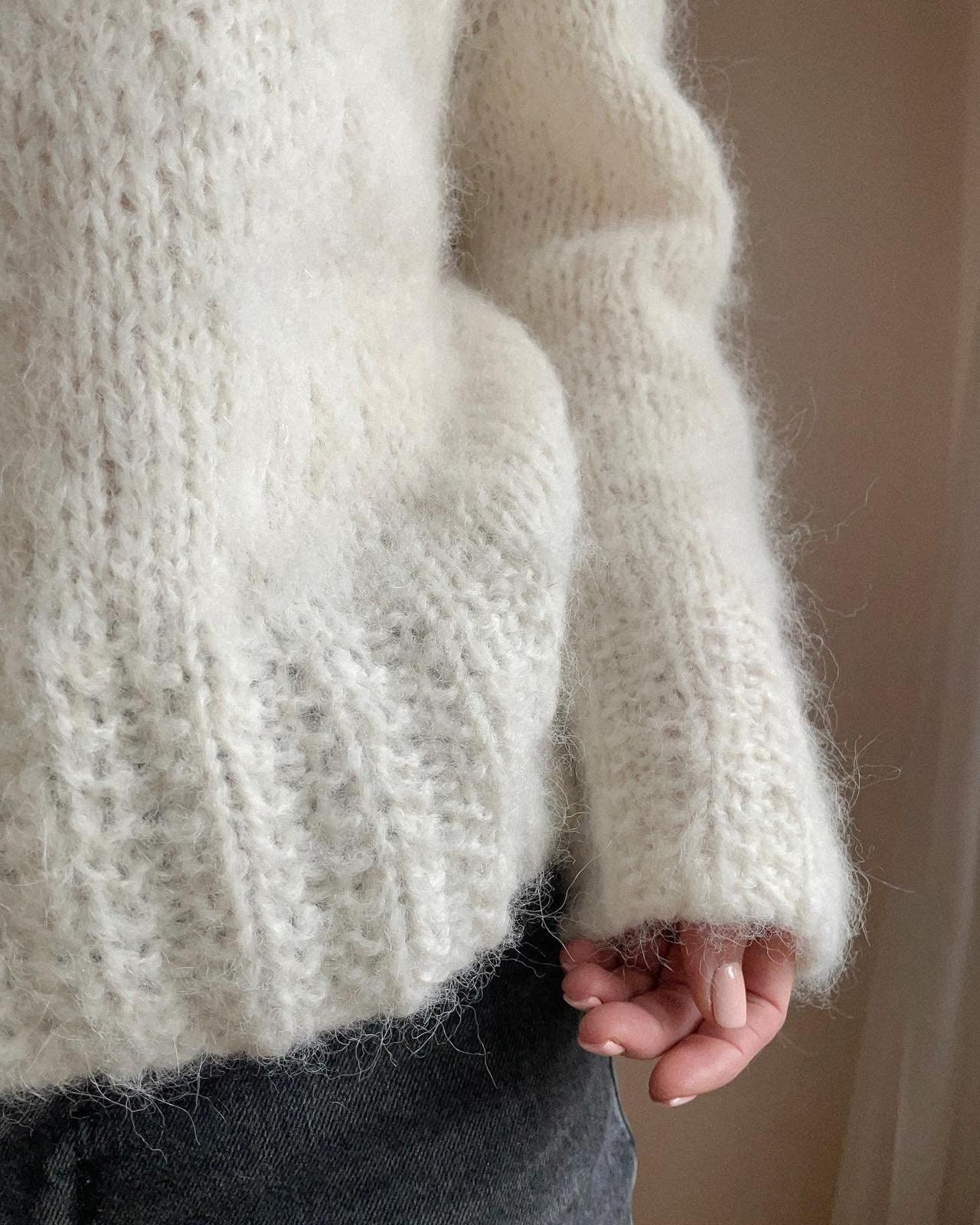 Knitting Pattern Mohair Sweater Sweater Pattern Mohair - Etsy