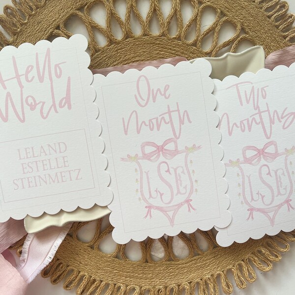 Milestone Cards - Etsy
