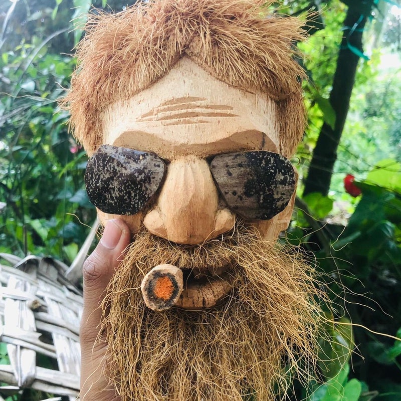 Carved Coconut - Etsy