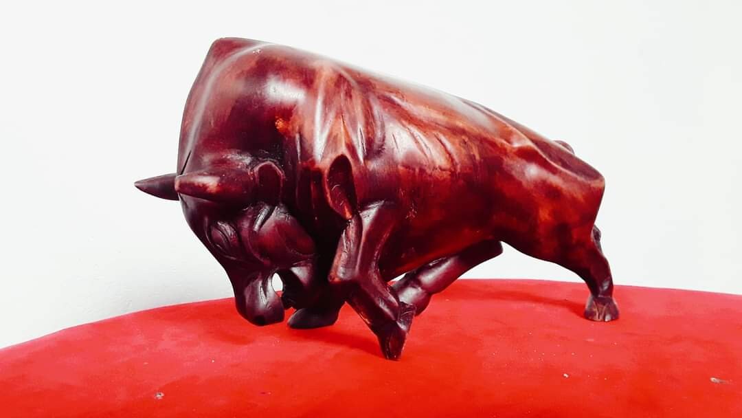 Desert Ironwood Buffalo Carving - Bison American Bison Buffalo Wood ...