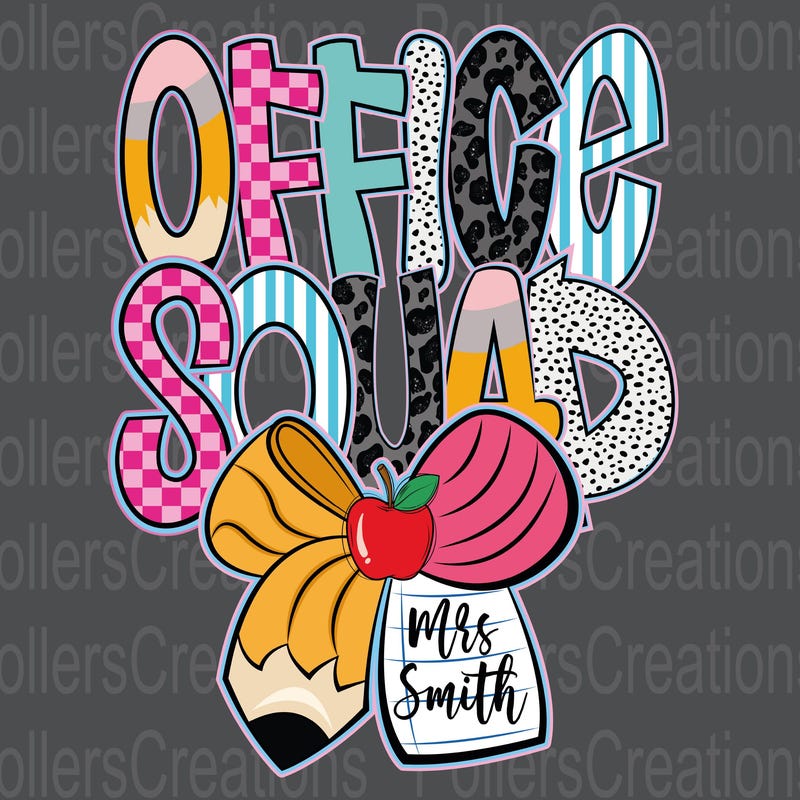 Front Office Staff Pencil - Etsy