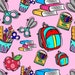 Teacher Seamless File Pattern Png,first Day of School Png,hand Drawn ...