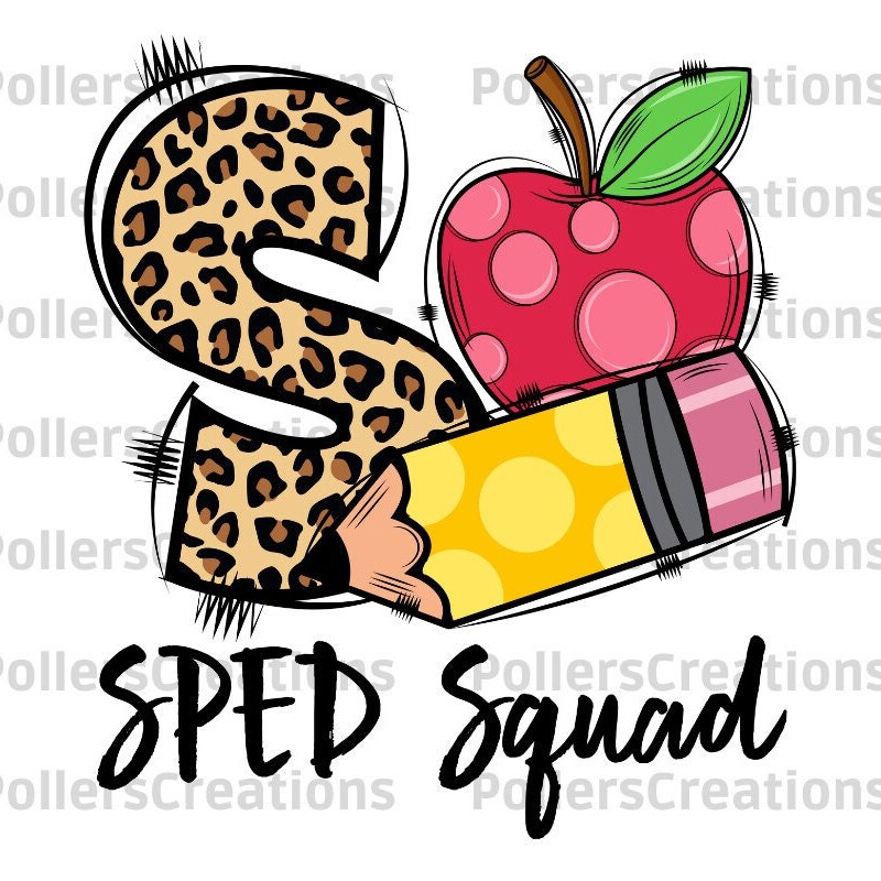 Special Education Squad Svg - Etsy
