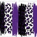 Purple Glitter Leopard Brush Stroke Png,sublimation Designs Downloads ...