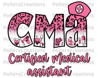 Certified Medical Assistant Png - Etsy