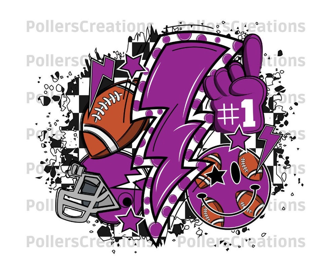 Football Violet Png, Motif Football Sublimation, Joueur De Football Png ...