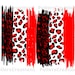 Red Black Leopard Distressed Brush Stroke Png,sublimation Designs ...