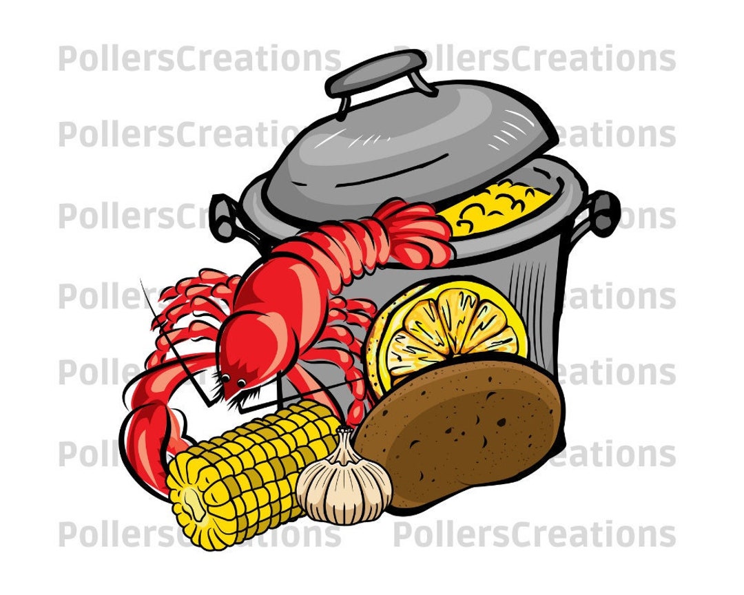 Crawfish Boil Png,crawfish Shirt Png,hand Drawn Digital,sublimation ...