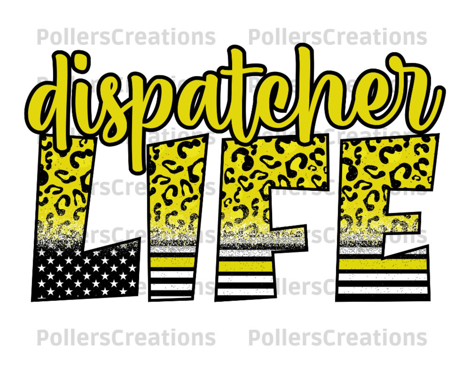 Dispatcher Life Pngsublimation Designsemergency | Etsy
